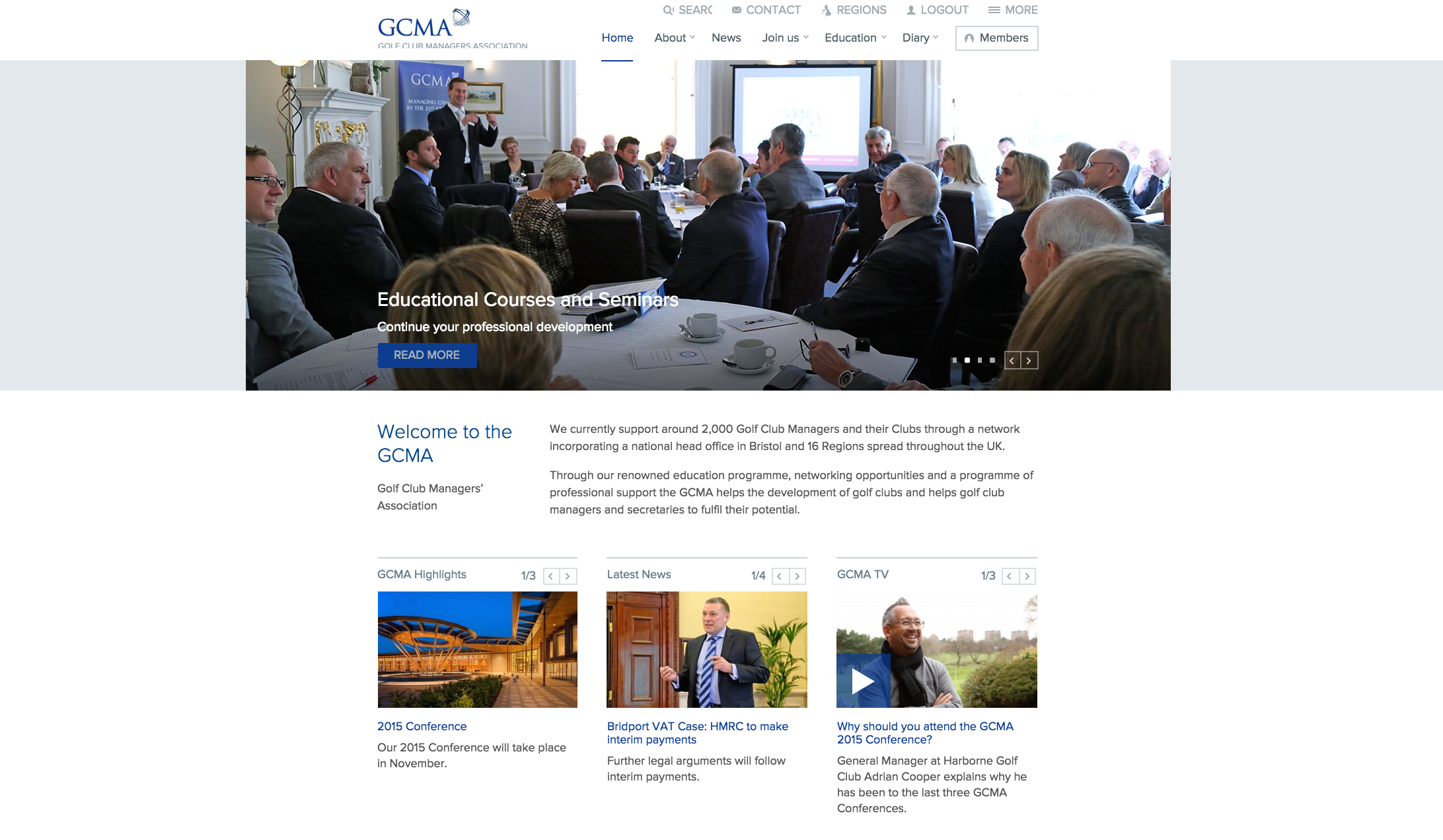 Welcome to the new GCMA website - GCMA