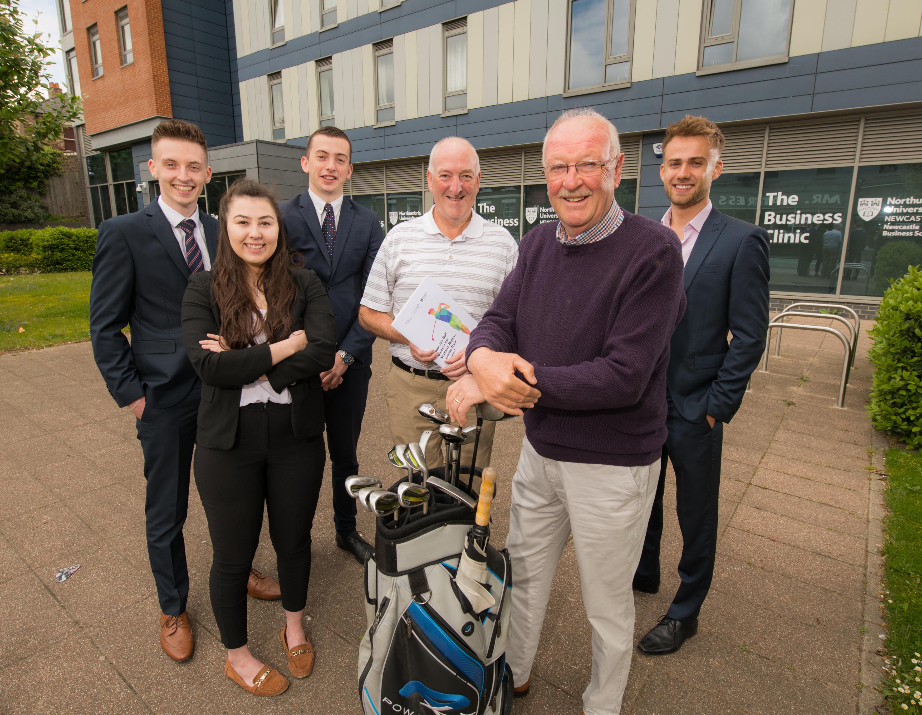Students tee-up strategy to support golf clubs in the GCMA Northern ...