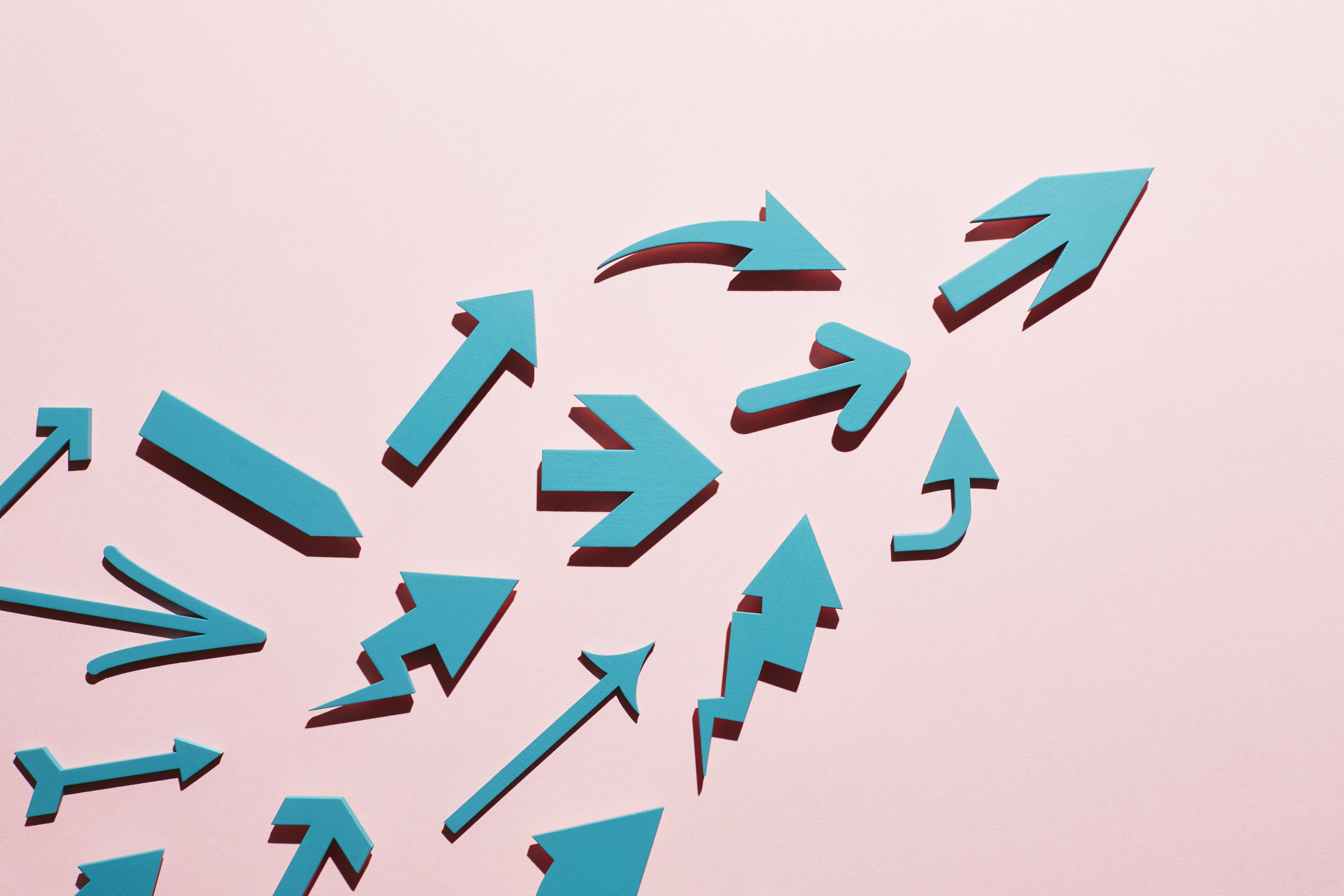 A diverse group of arrows moving up together - GCMA