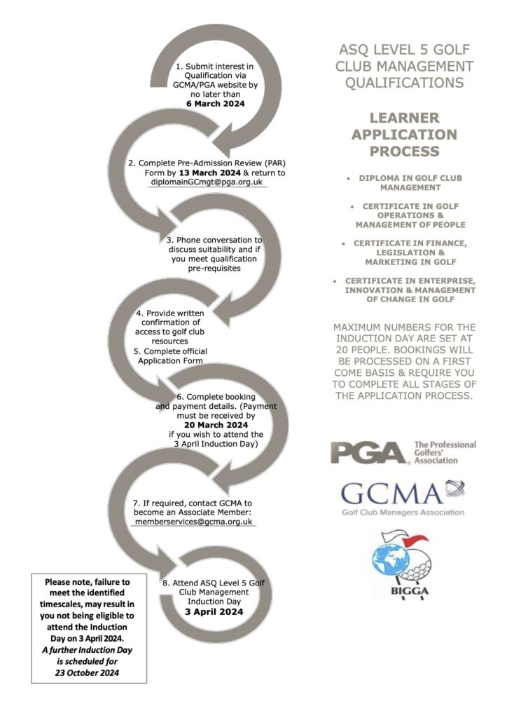 Diploma in Golf Club Management - GCMA
