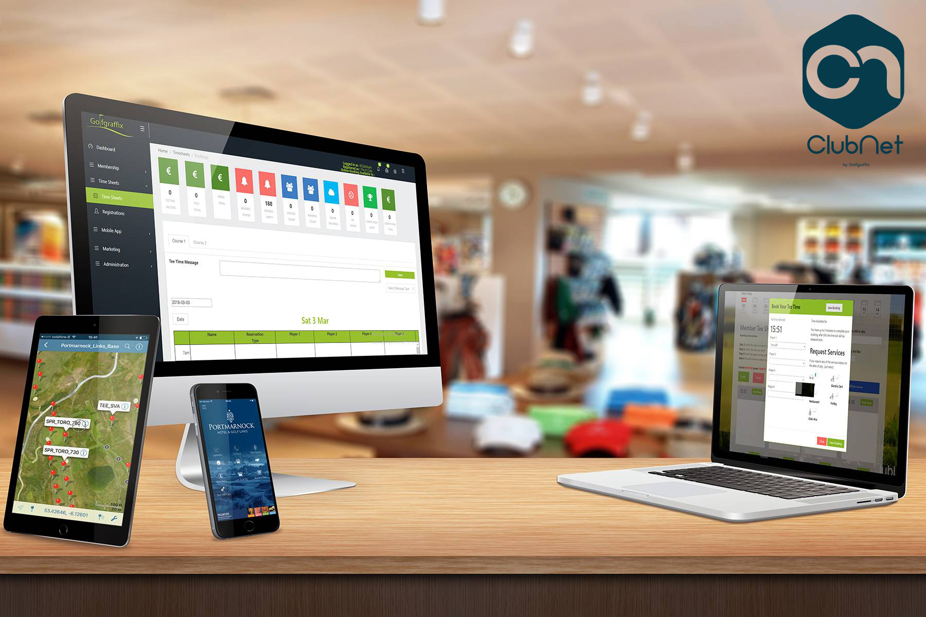 New partner: ClubNet Systems - GCMA